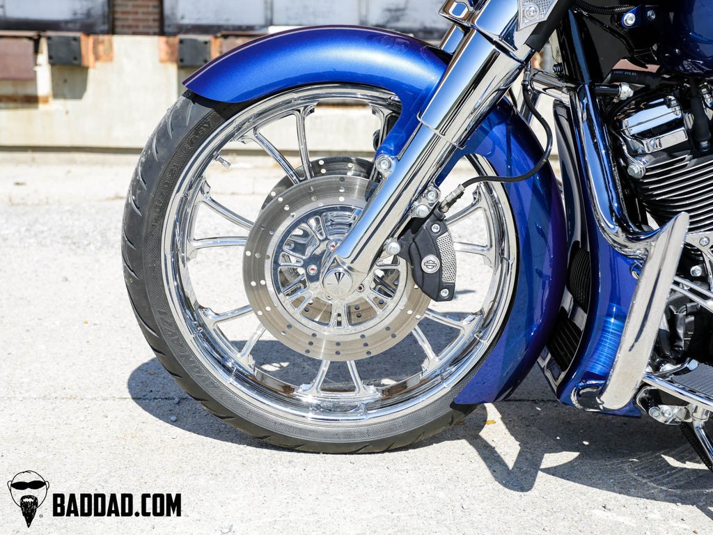 21" Wrap Front Fender